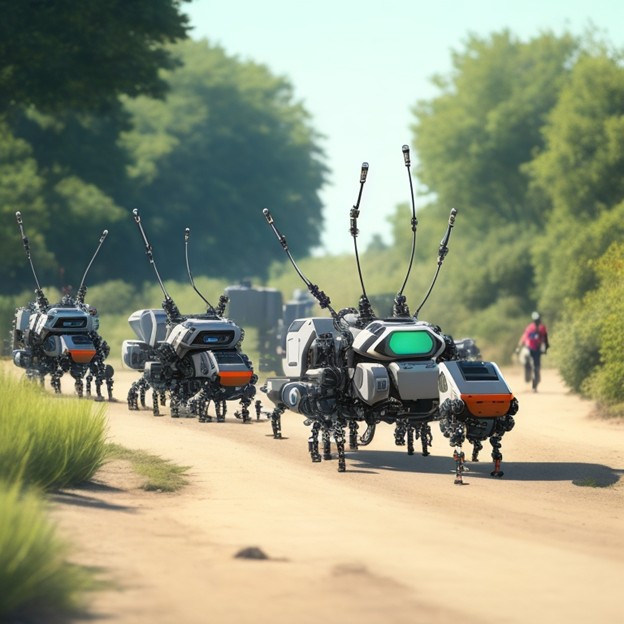 Robot centipedes go for a walk | UNESCO AL FOZAN International Prize ...